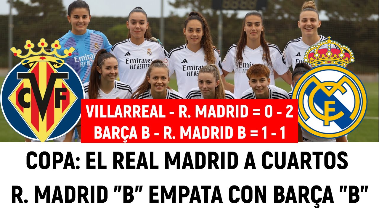 🟥RMF: REAL MADRID PASA A CUARTOS DE COPA, 🟥REAL MADRID B HACE UN ...