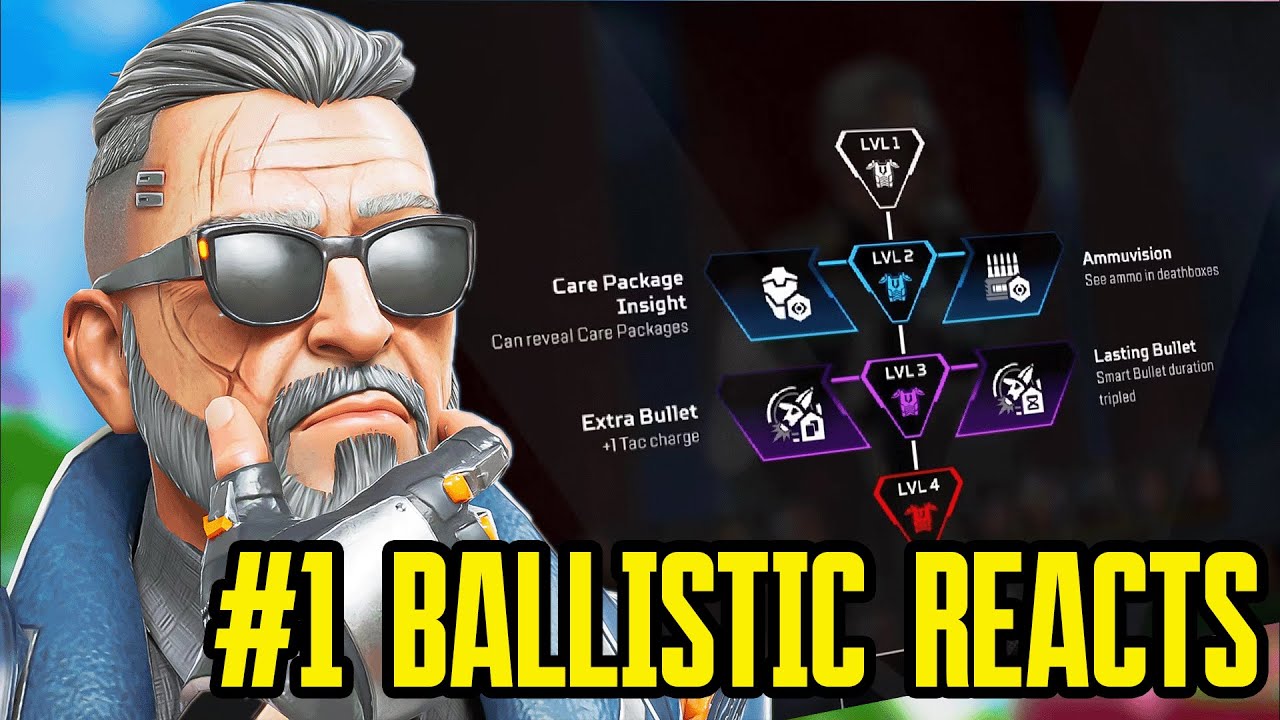 #1 BALLISTIC REACTS TO BALLISTICS PERKS (Apex Legends Season 20) - YouTube