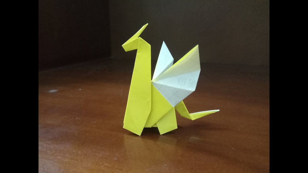Easy Origami Dragon - How To Make Dragon Easy - YouTube