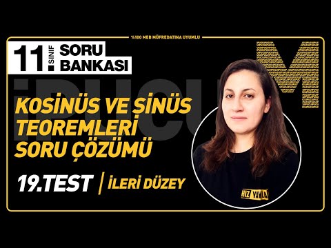 Sinüs Kosinüs Teoremi Soru Çözümü (Zor Sorular) 11. Sınıf Matematik Trigonometri Test #19