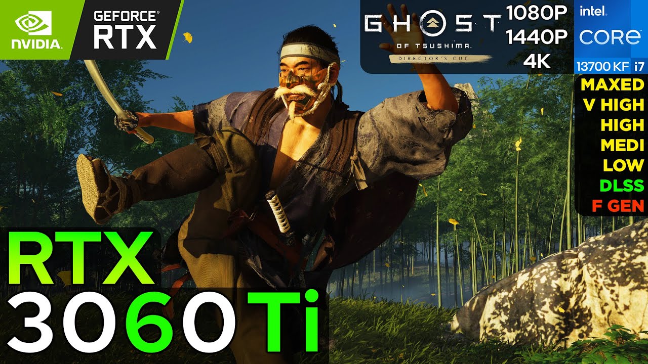 Ghost of Tsushima - RTX 3060 Ti (1080p/1440p/4K) - YouTube