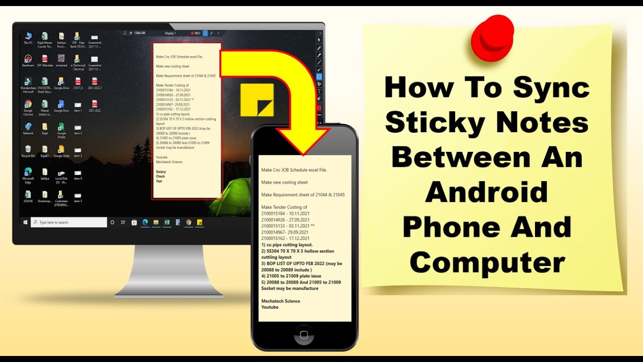 How To Sync Sticky Notes Between Phone And Computer Share Your PC How To Sync Sticky Notes Between Phone And Computer Share Your PC
