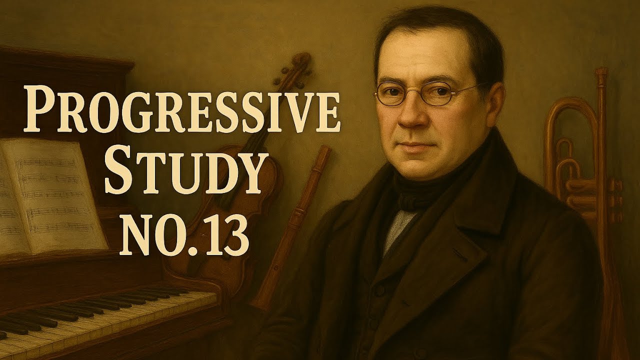 Carl Czerny: Progressive Study No. 13 - YouTube
