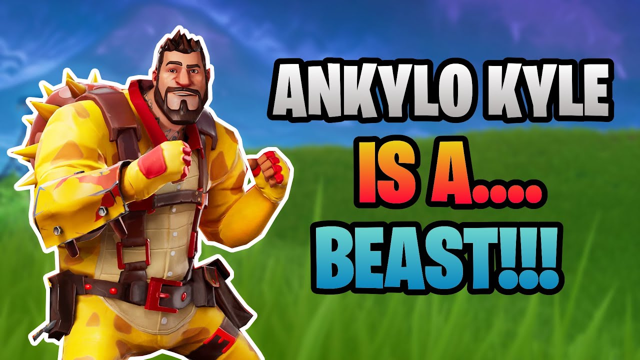 Fortnite Stw: Ankylo Kyle Is a beast! - YouTube