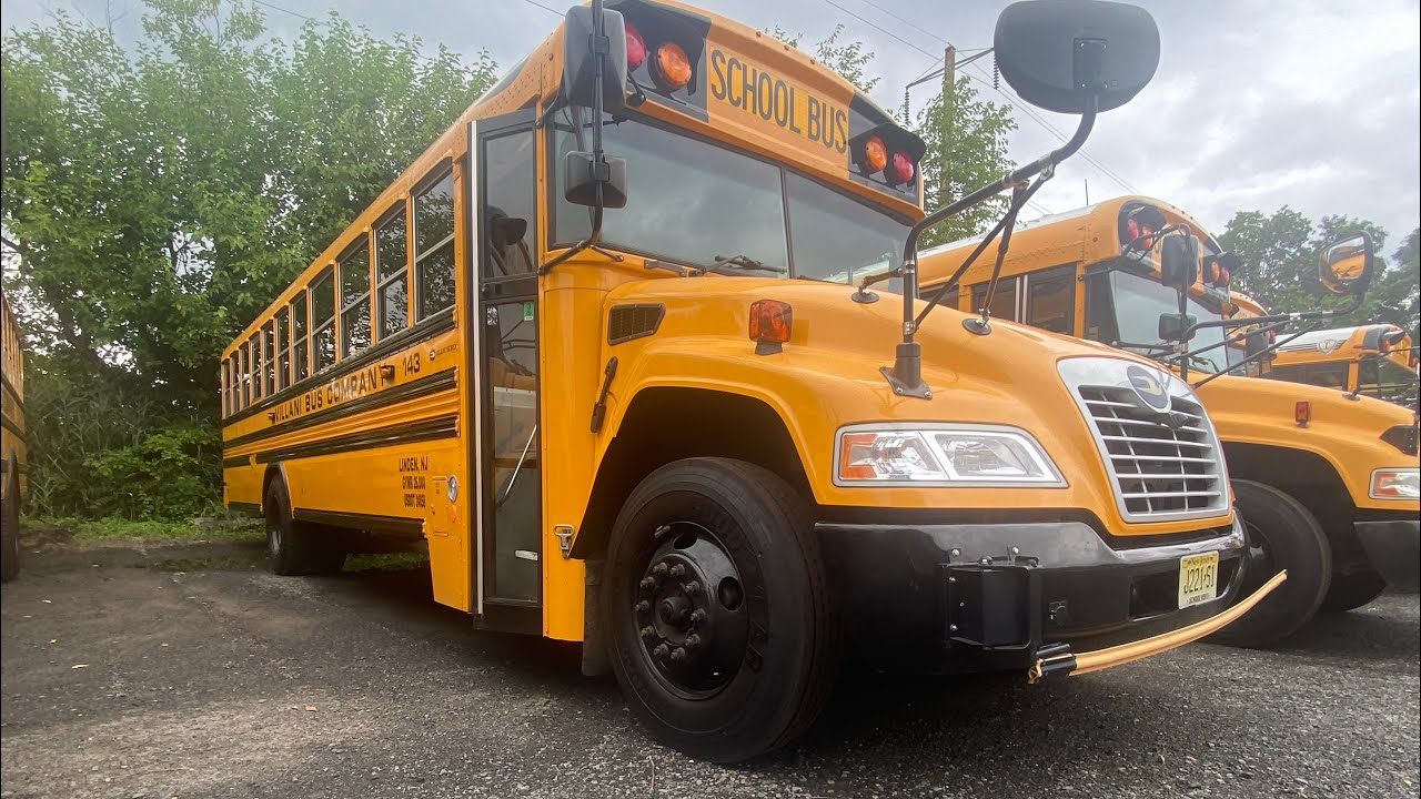 Start Up on a 2020 Bluebird Vision - YouTube