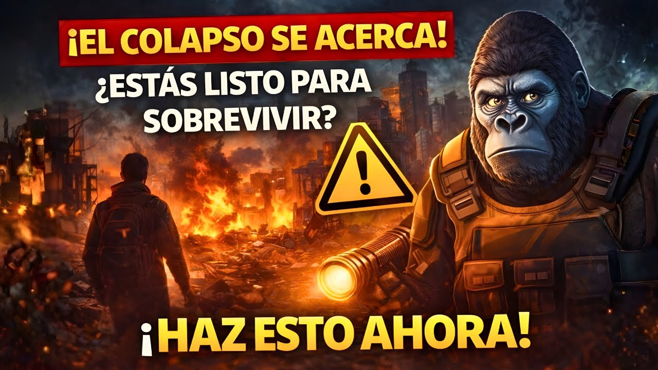 ¡El colapso se acerca! ¿Estás listo para sobrevivir? ¡Haz esto AHORA ...