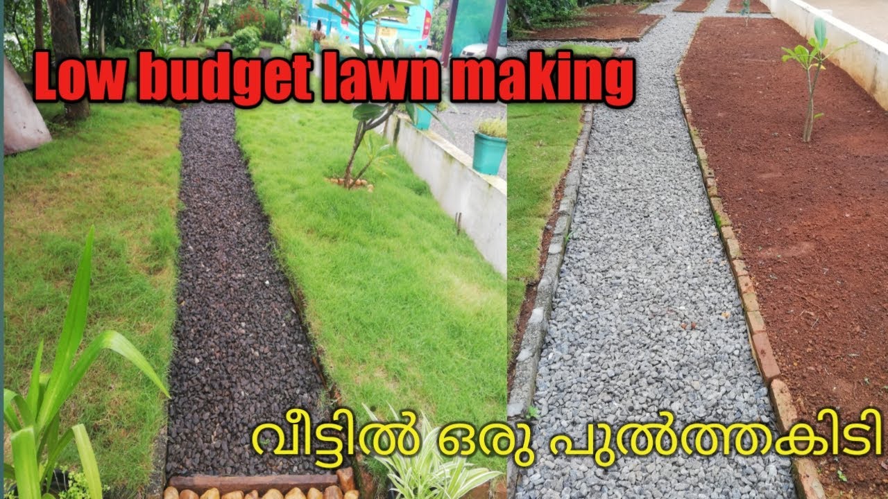 Landscaping and lawn making - YouTube