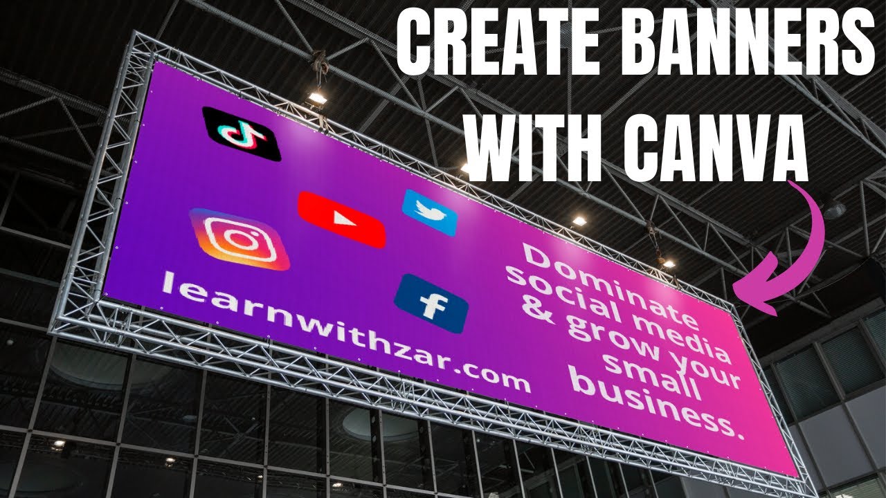 How to create an eye-catching Banner on Canva - Photopea for Mockup ...
