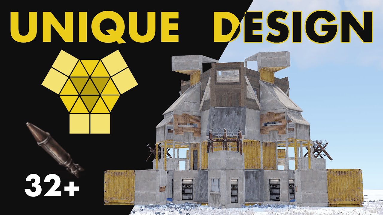 HORNET - *NEW* SOLO/DUO Bunker Base | 3 Walls | PC & Console | RUST ...