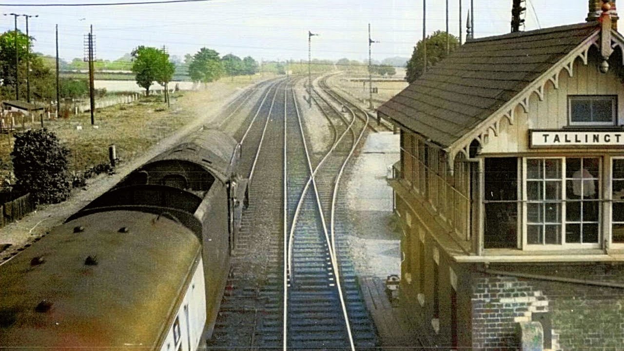 c 1960 TALLINGTON, LINCOLNSHIRE VARIOUS LOCOMOTIVES CLASS A4 A3 A1 V2 ...