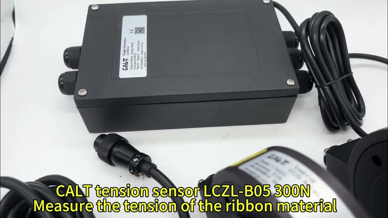 Belgium customer purchase CALT tension sensor LCZL-B05 & LC510-4 transmitter#https://caltsensor ...