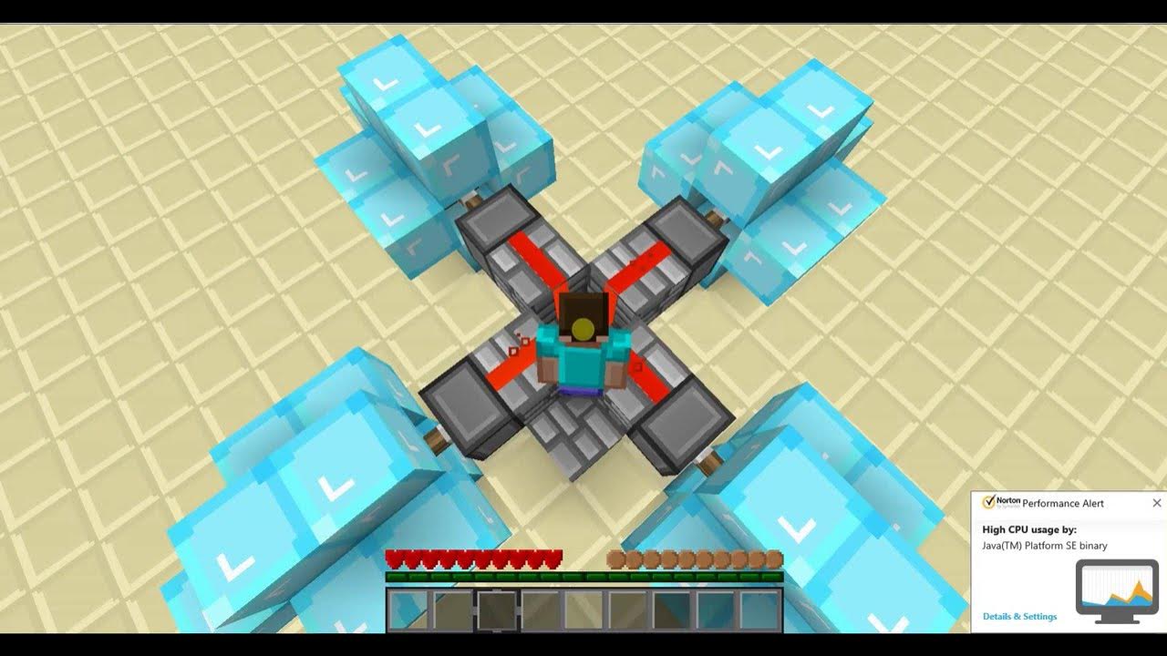 Minecraft Block duplicator - infinite Blocks - YouTube