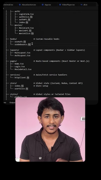 Frontend Folder Structure 📁📂 #frontend #folder #ai #react #shorts - YouTube