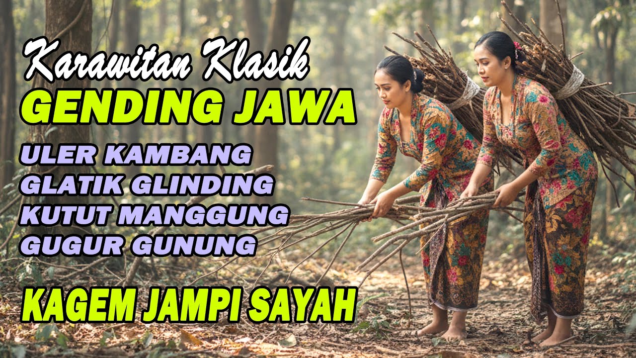 Uyon Uyon Uler Kambang - Glatik Glinding - Kutut Manggung - Gending ...