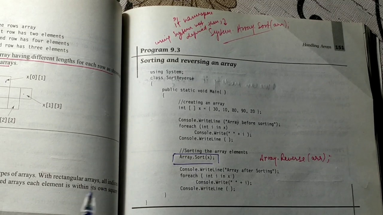 Jagged Arrays And Arraylist In C Arrays Part 2 Youtube 4366