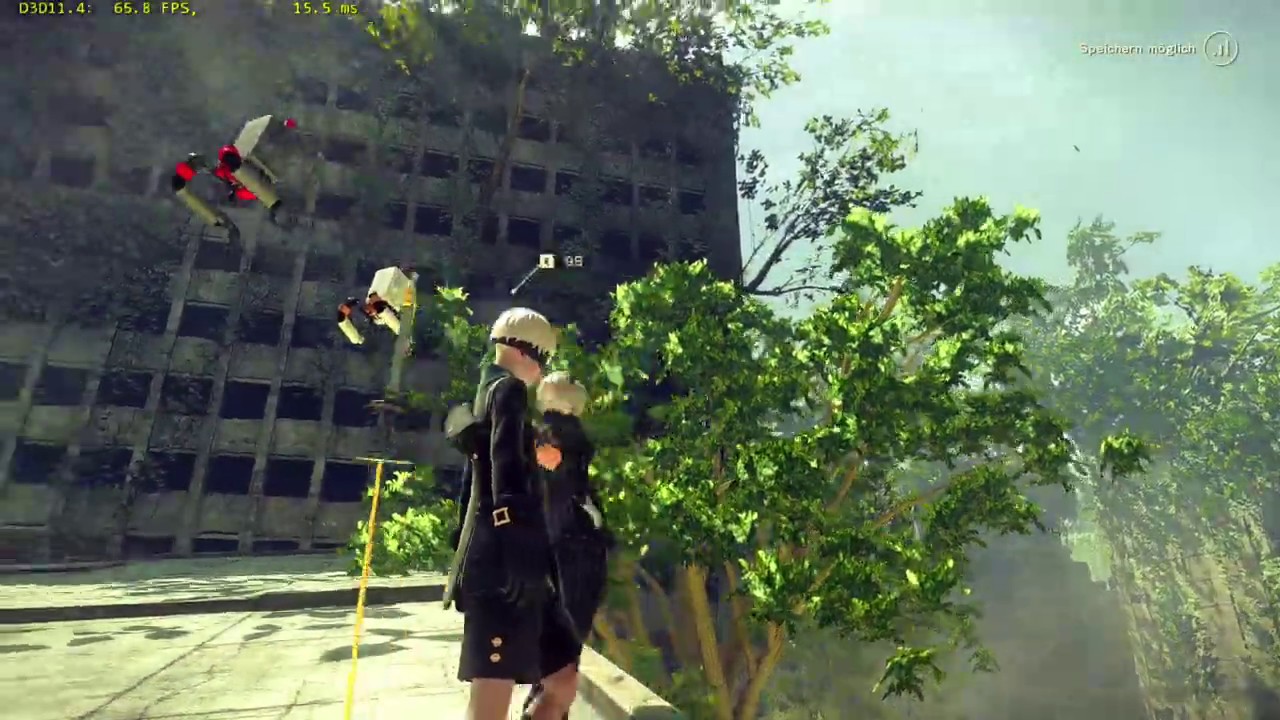 NieR: Automata (PC) | Definitive Experience Mod Gameplay | 1080p - YouTube