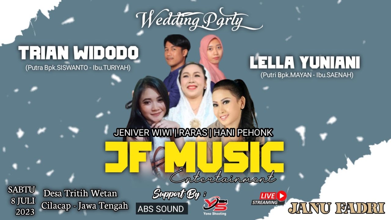 LIVE JF MUSIC Entertainment Sabtu 8 Juli 2023 - YouTube