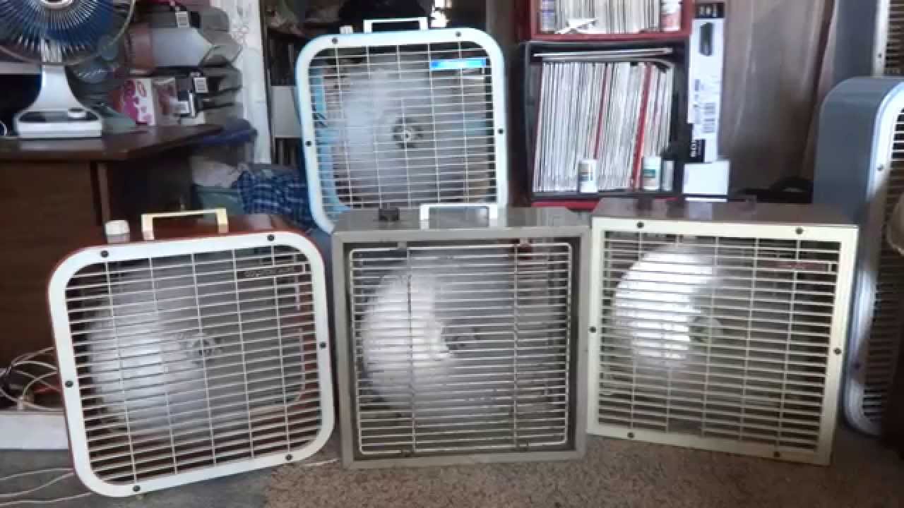 The Lakewood mini box fan gang. - YouTube