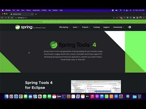 Download and Install Spring Tool Suite 4 on MacOS M1/M2 2022 | Create ...