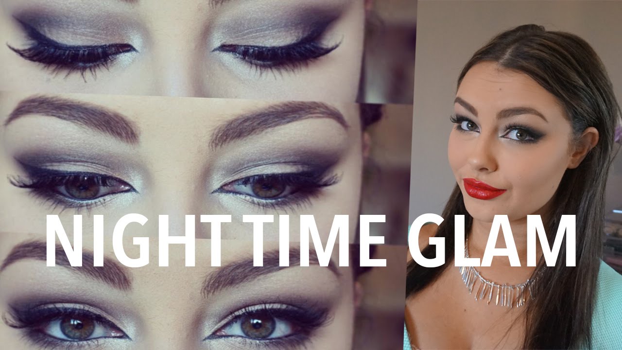 NIGHT TIME GLAM - Emily Redfern - YouTube