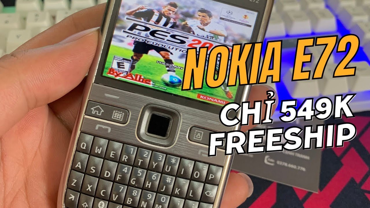 Nokia e72 giá siêu sốc!!!! - YouTube