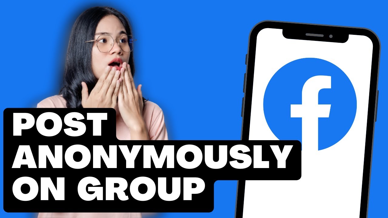 How To Post ANONYMOUSLY On Facebook GROUP (Quick and EASY) - YouTube