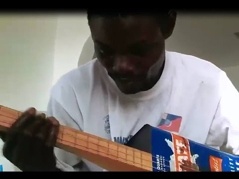 Wesseh Freeman's New Oil Can Guitar - YouTube