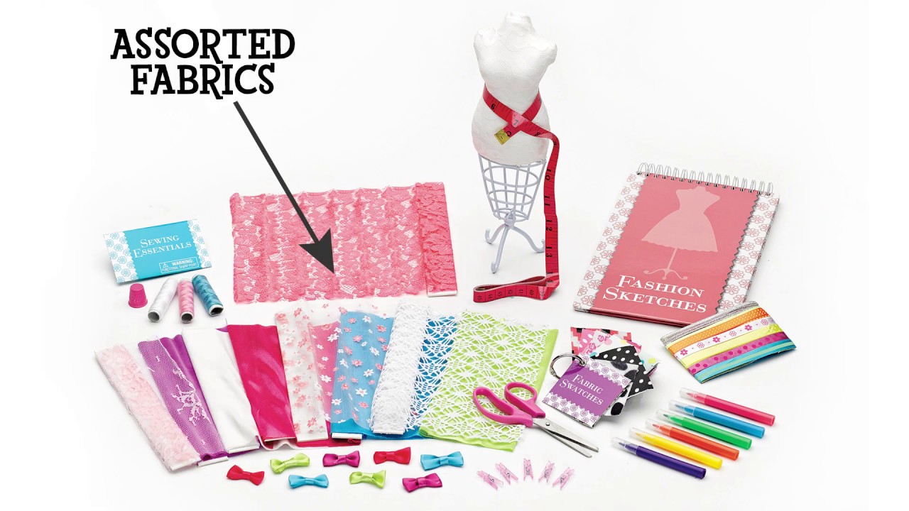 Faber-Castell Creativity for Kids Fashion Studio Kit - YouTube