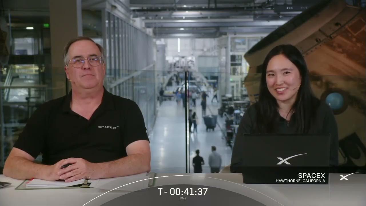 SpaceX Launches the Intuitive Machines IM-2 mission - YouTube