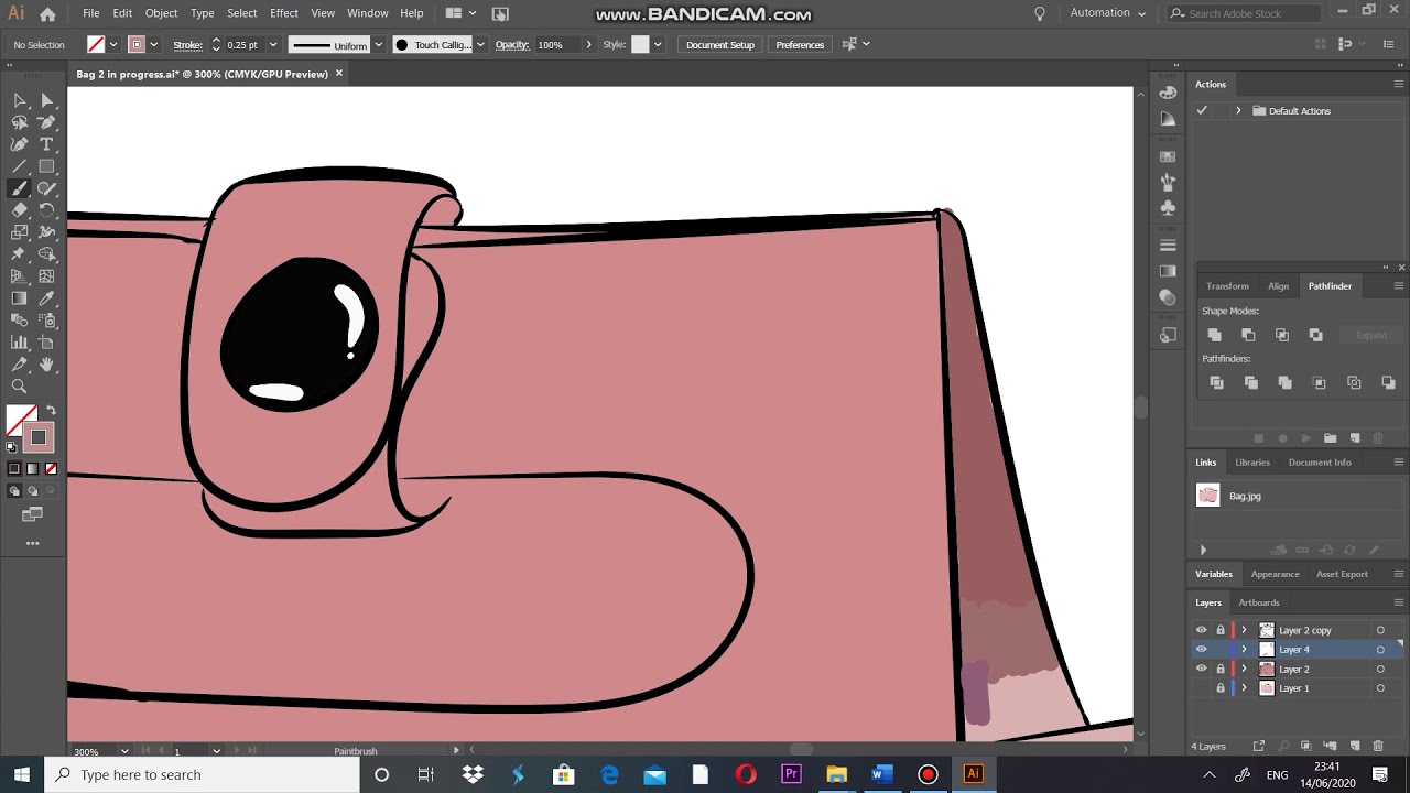 Adobe Illustrator: How to do a Fashion Handbag Illustration? - YouTube