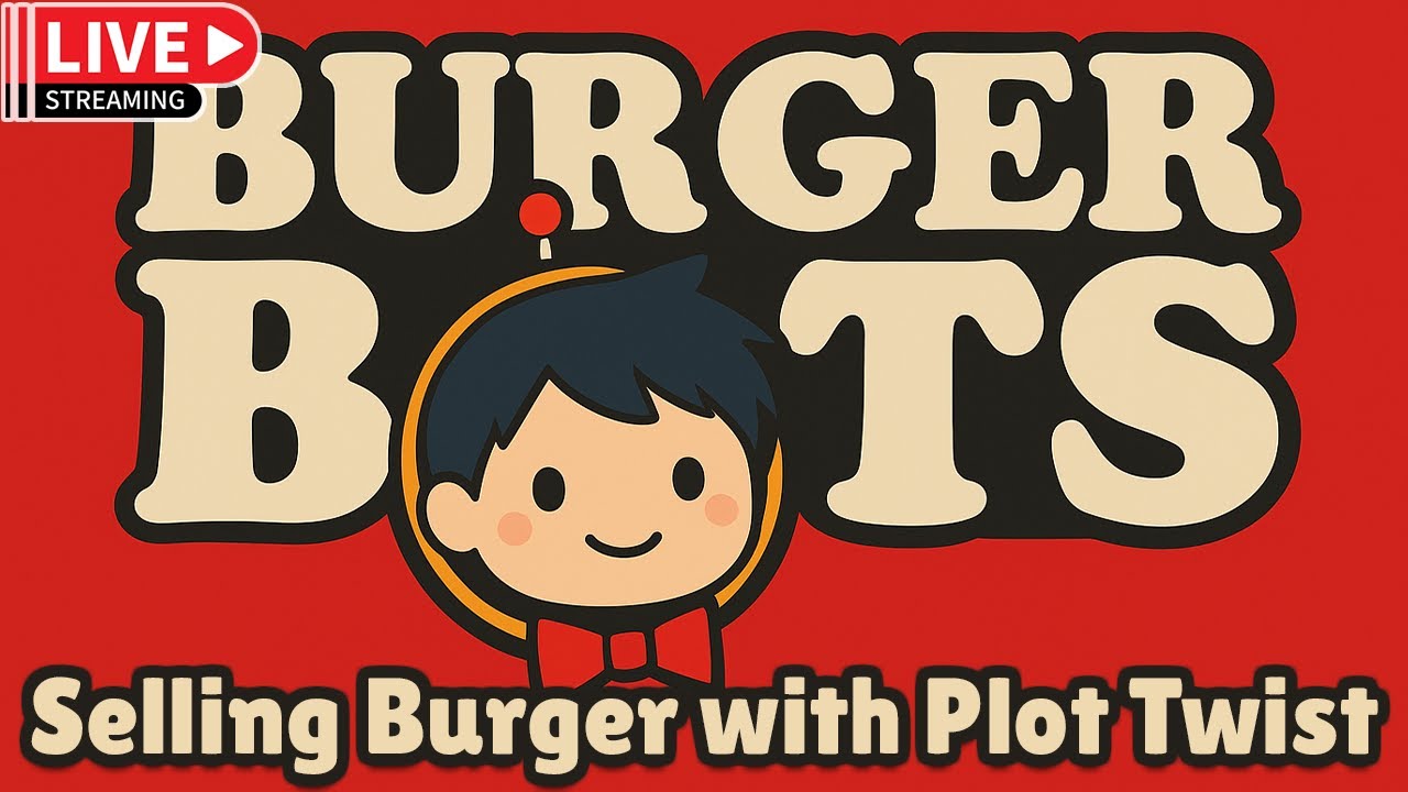 AKU JUALAN BURGER TAPI ADA PLOT TWIST-NYA |「Vtuber Indonesia」Burger ...
