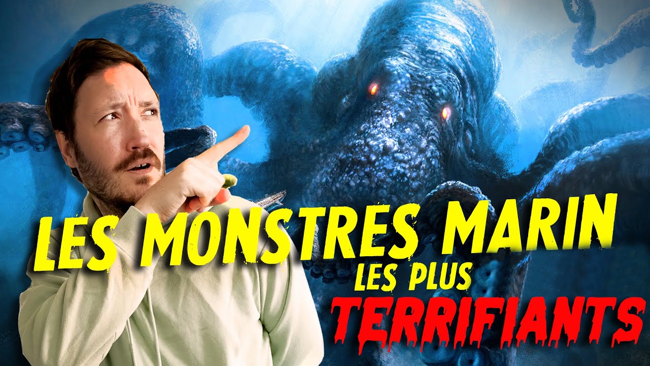 LES MONSTRES LES PLUS TERRIFIANTS DES OCEANS - Kraken - Jormungandr ...