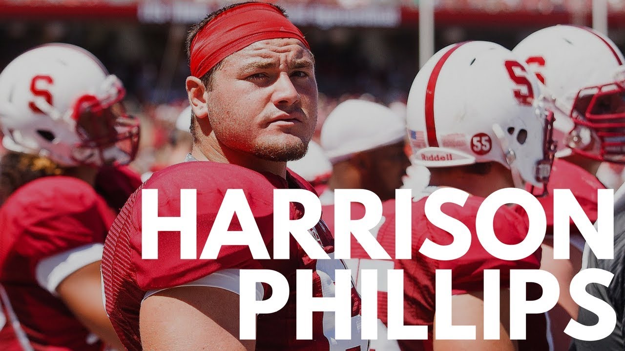 Harrison Phillips (Stanford - DT) - Knocks over Lineman at Senior Bowl ...