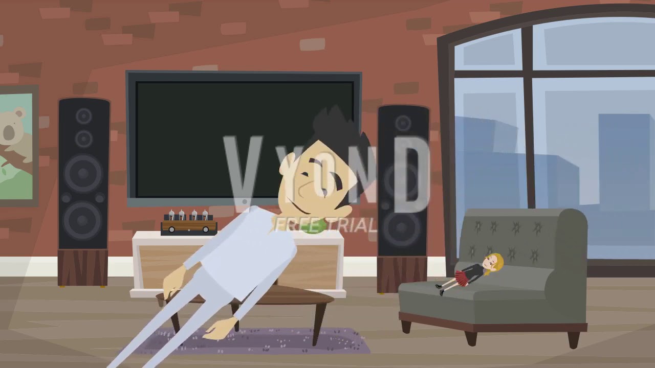 (GoAnimate Laziness) Salli hits baby/grounie - YouTube