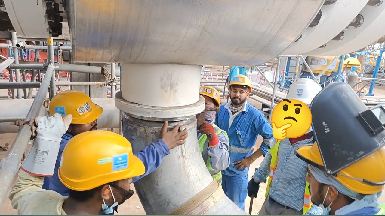Big Bore pipe fitting training / पाइप को एक्सचेंजर से joint करने का तरीका / पाइप फिटर / Live ...