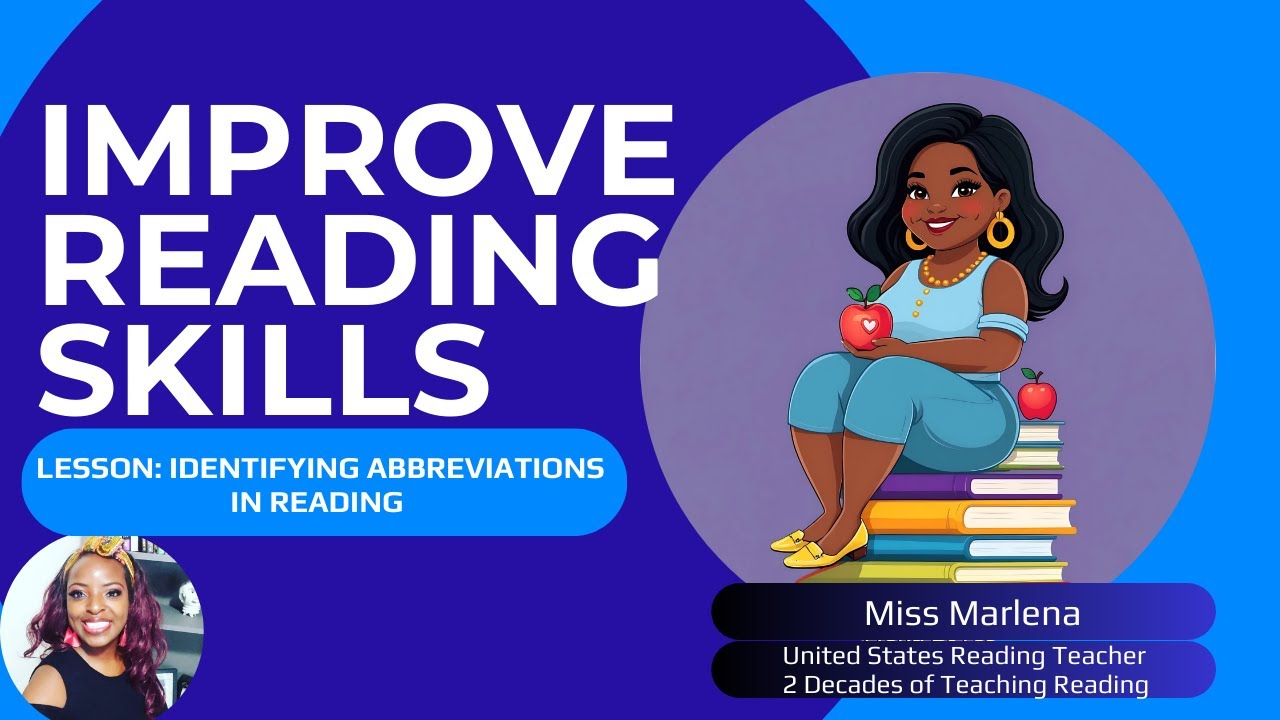 Reading Tutor Improving You Reading Skills: Identifying and Reading ...