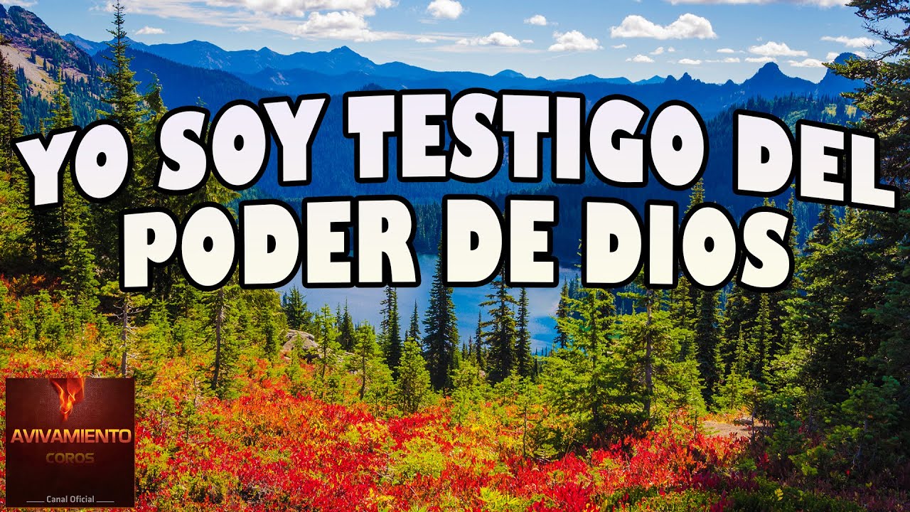 Yo Soy Testigo Del Poder De Dios - Alabanzas Para Entrar En La ...
