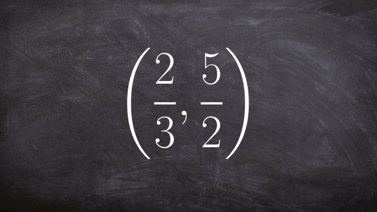 Evaluate The Six Trig Functions Given A Point In Fractions YouTube Evaluate The Six Trig Functions Given A Point In Fractions YouTube