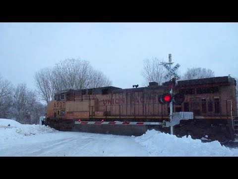 UP 6527 North MNPAL Filmed At North Kasper Siding (1-22-2023) - YouTube