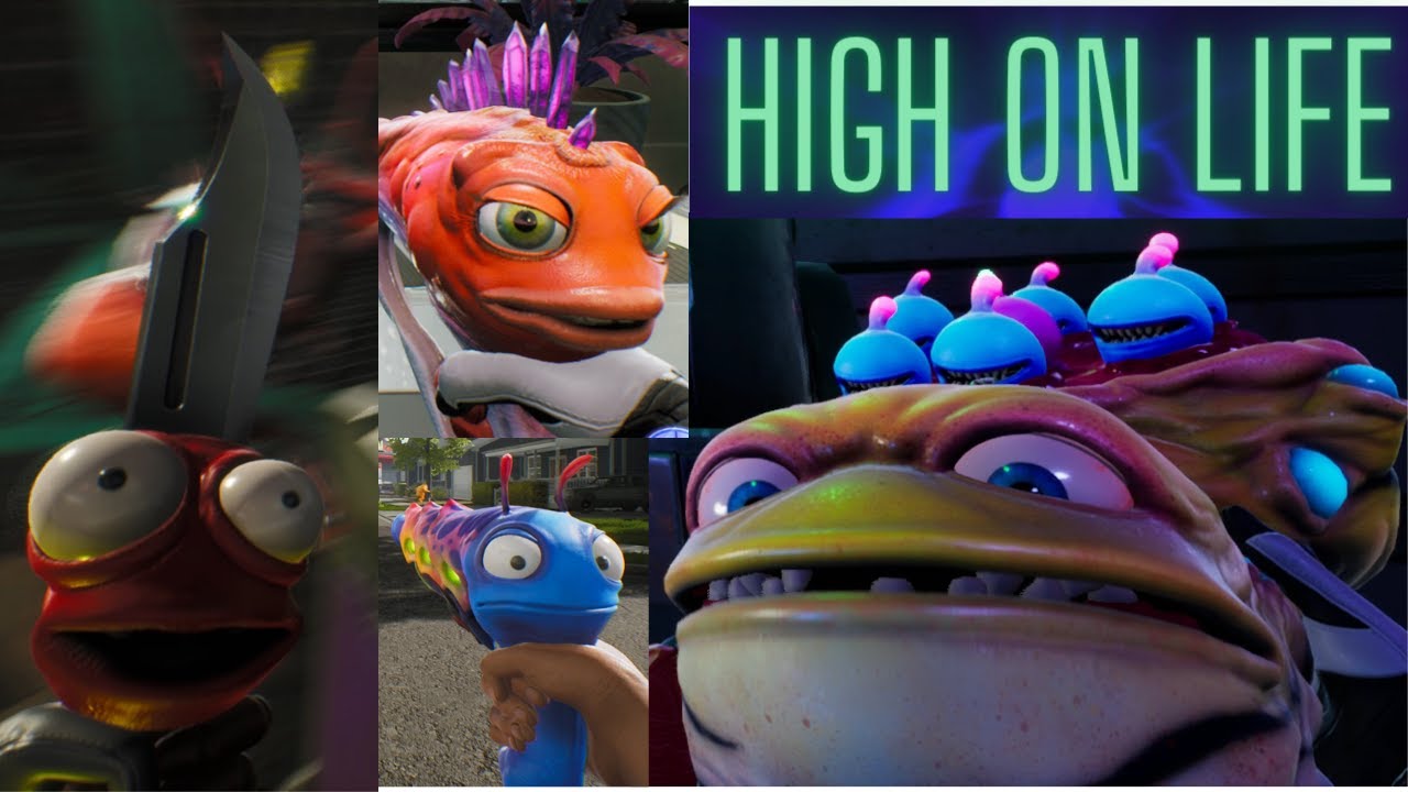 High on life guns compilation funny moments - YouTube