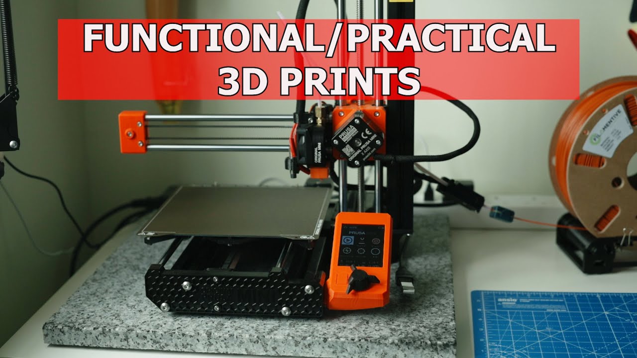 Functional & Practical 3d Prints For Home on Prusa Mini Plus - YouTube