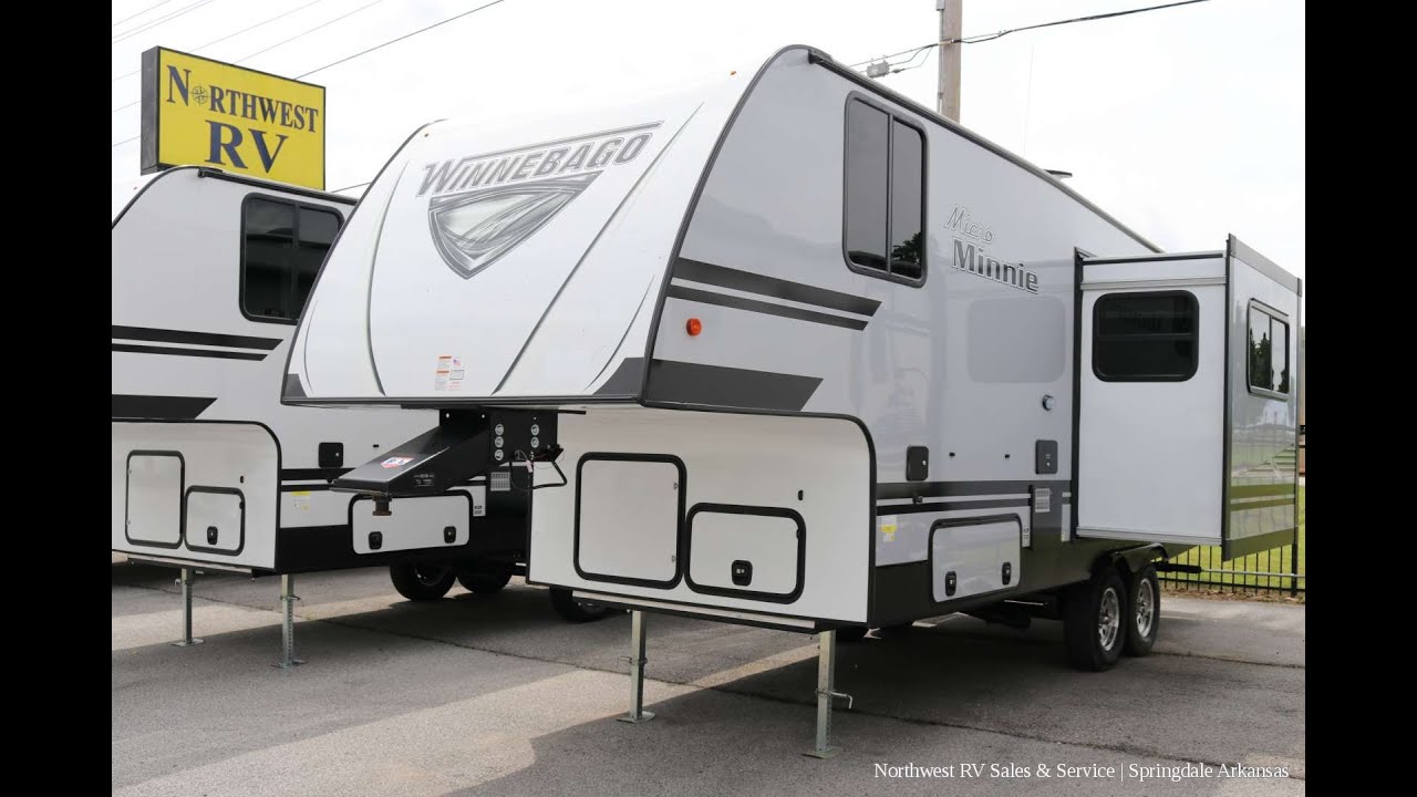 Winnebago Micro Mini 2405RG fifth Wheel light weight - YouTube