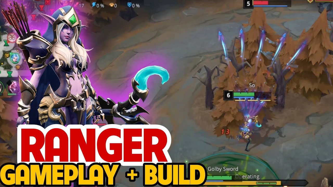 ️ AutoChess MOBA | EGERSIS RANGER DPS/Ranged Poke Gameplay + Build ...