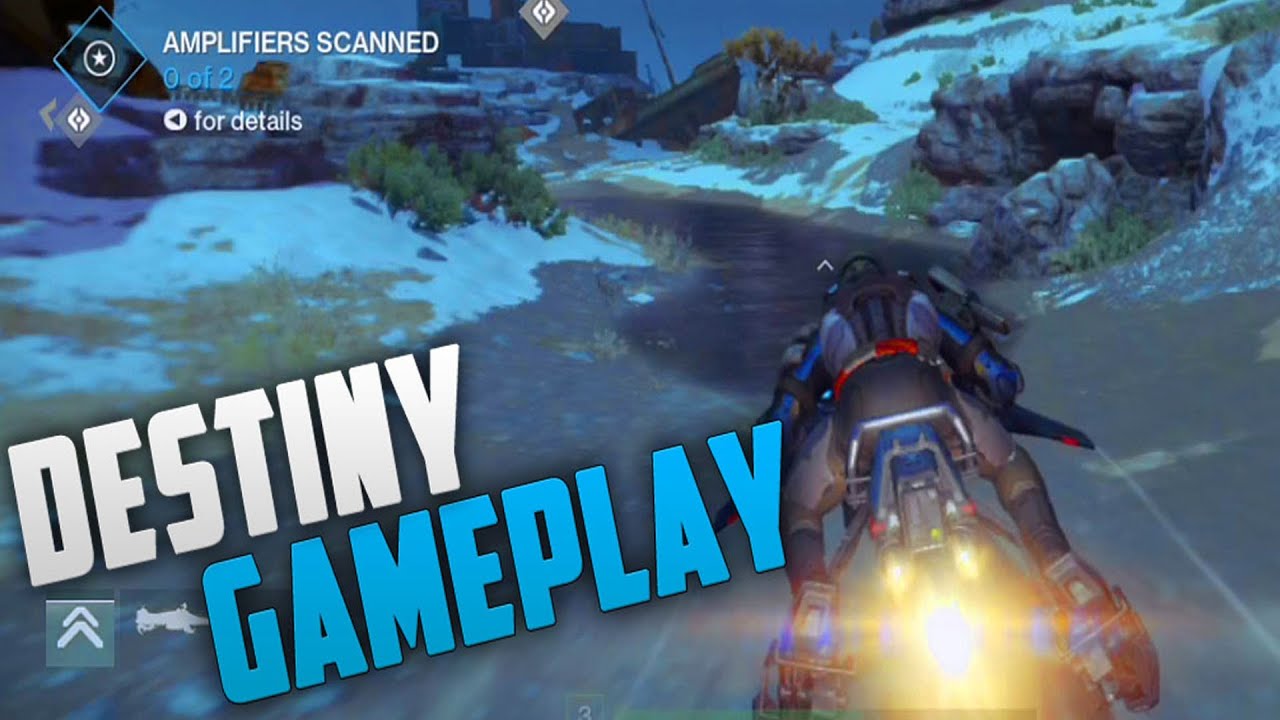 Destiny Gameplay "Flying Bikes!" (PS4/XBOX ONE )Destiny Features & MORE ...