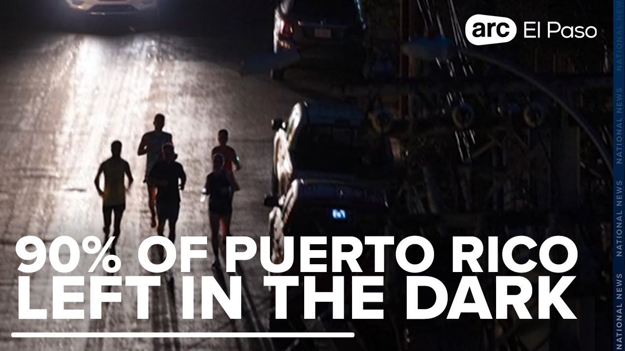 Nearly all of Puerto Rico without power in sweeping black out - YouTube