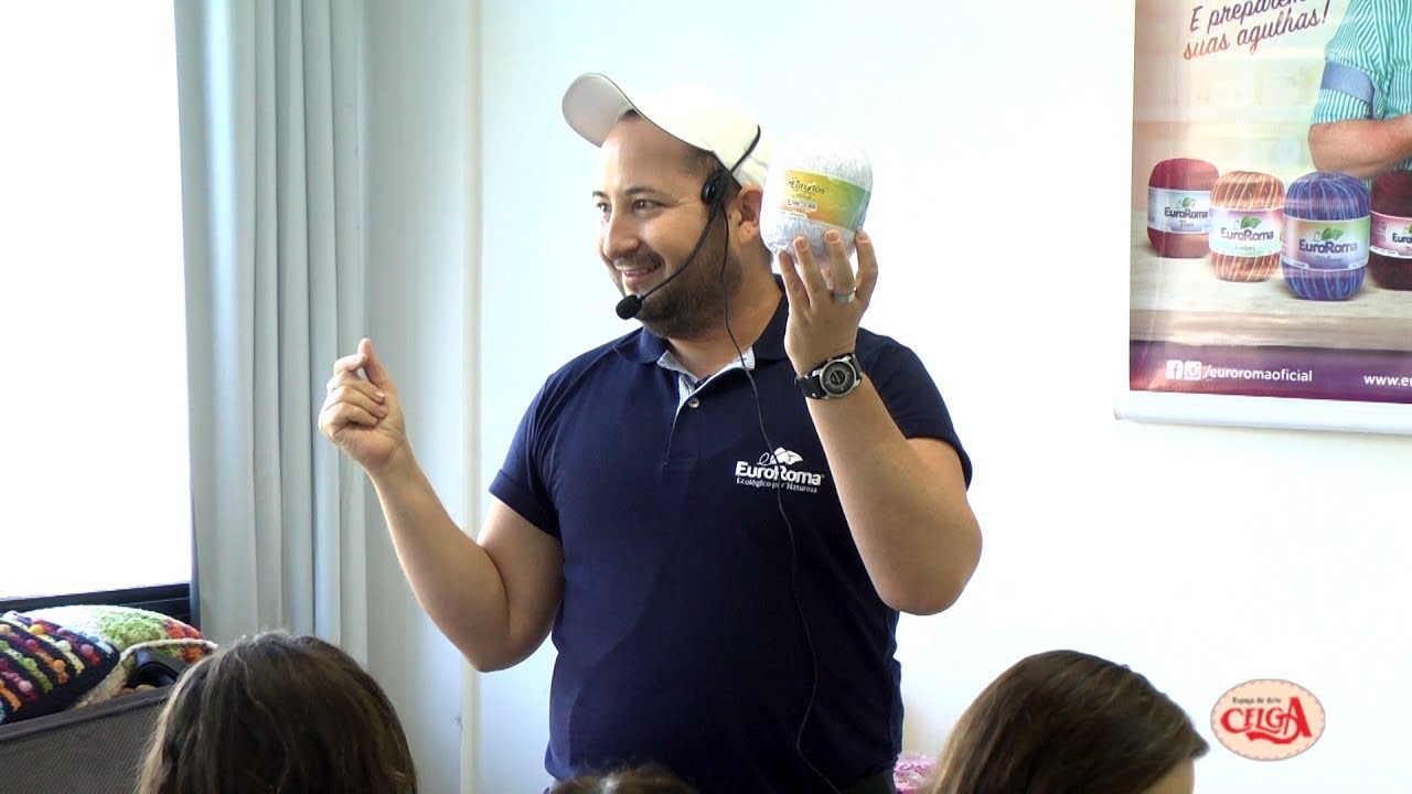 Workshop crochetando com Marcelo Nunes na Celga. - YouTube