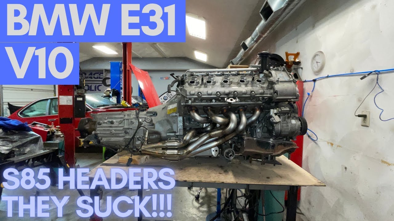 Chapter 2: V10 S85 Custom Headers SCRAP?!! - YouTube