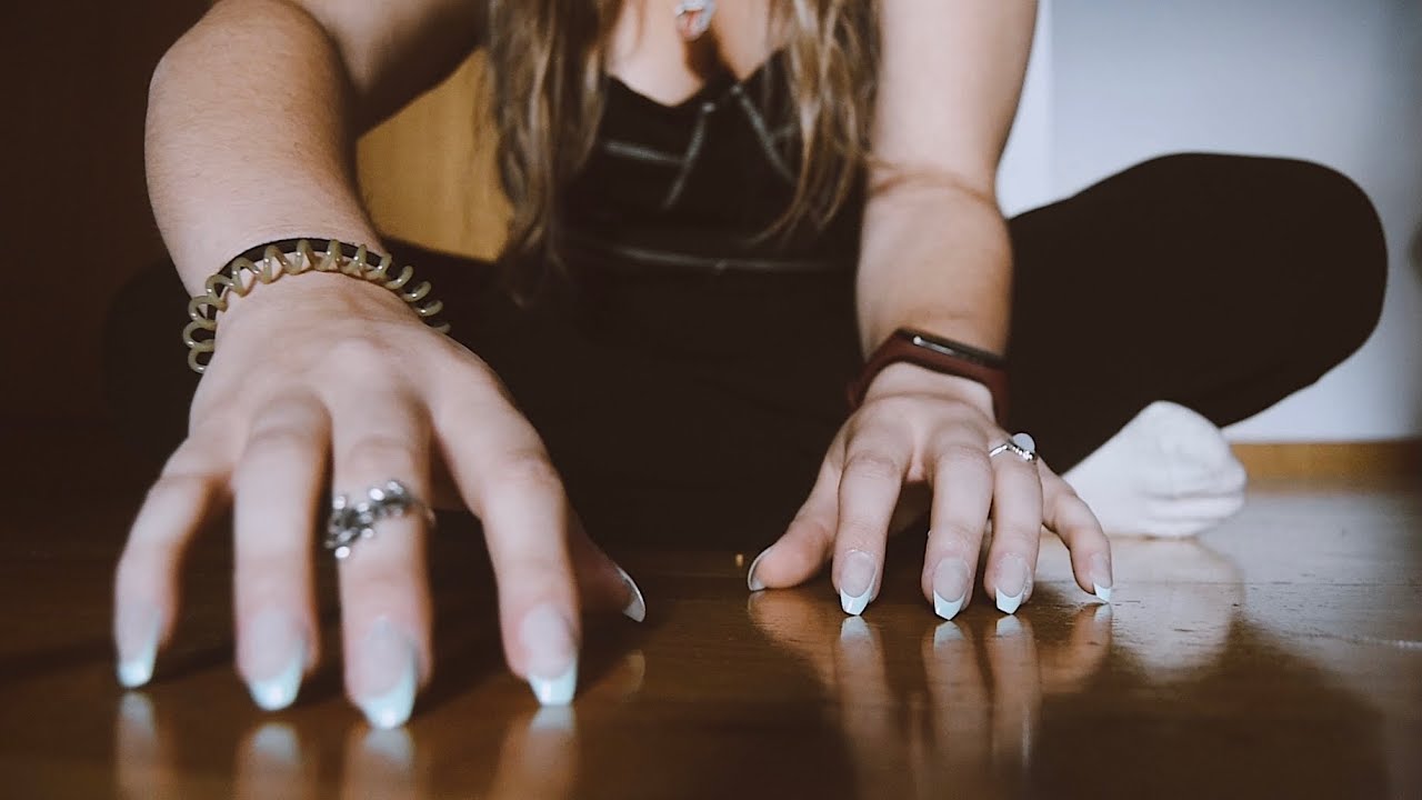 ASMR fast floor tapping & scratching (no talking) - YouTube