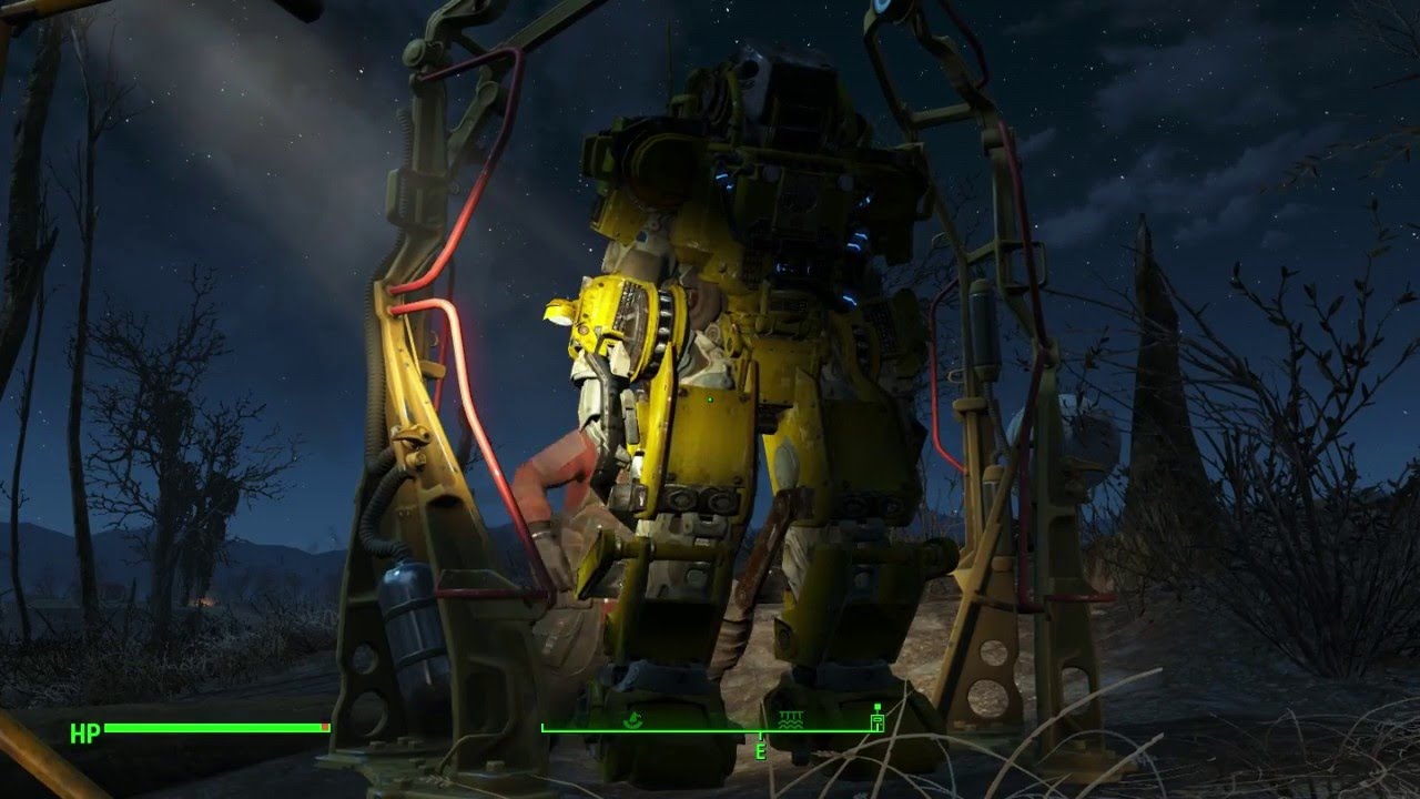 Fallout 4: Mods - Construction Power Armor - YouTube