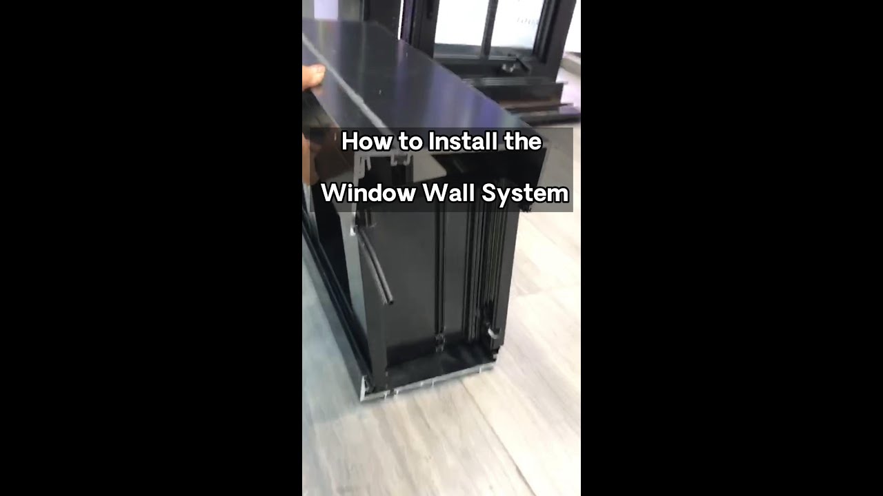 DIY Window Wall Installation - Complete Guide - YouTube